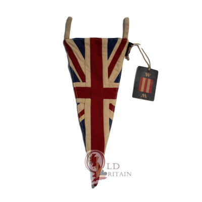 Union Jack Mini Pennant Flag - Truck Van Bulkhead or Home Bunting ...