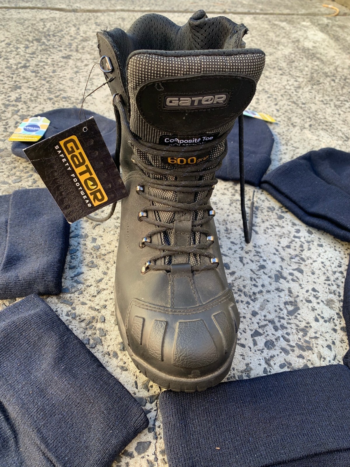 GATOR FREEZER COOL ROOM Boot GP2404 Sizes 6-14UK PLUS 10 free beanies ...