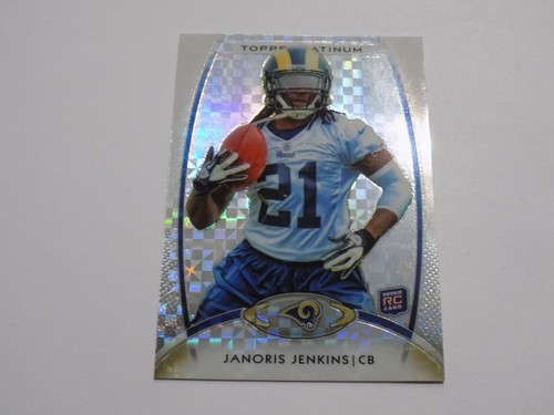 2012 Topps Platinum Janoris Jenkins Rookie Card #136 | eBay