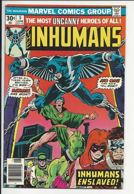 Inhumans #5 FN/VF 7.0 Off-White Pages (1975 Series) (3) | eBay