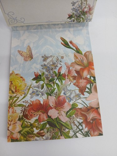 Punch Studio Jeweled Mini Foldover Notepad Hydrangea (New) | eBay