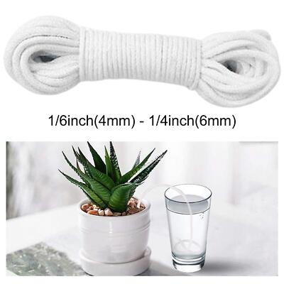 Self Watering Wick Cotton Rope Auto Drip Irrigation for Planter Flower ...