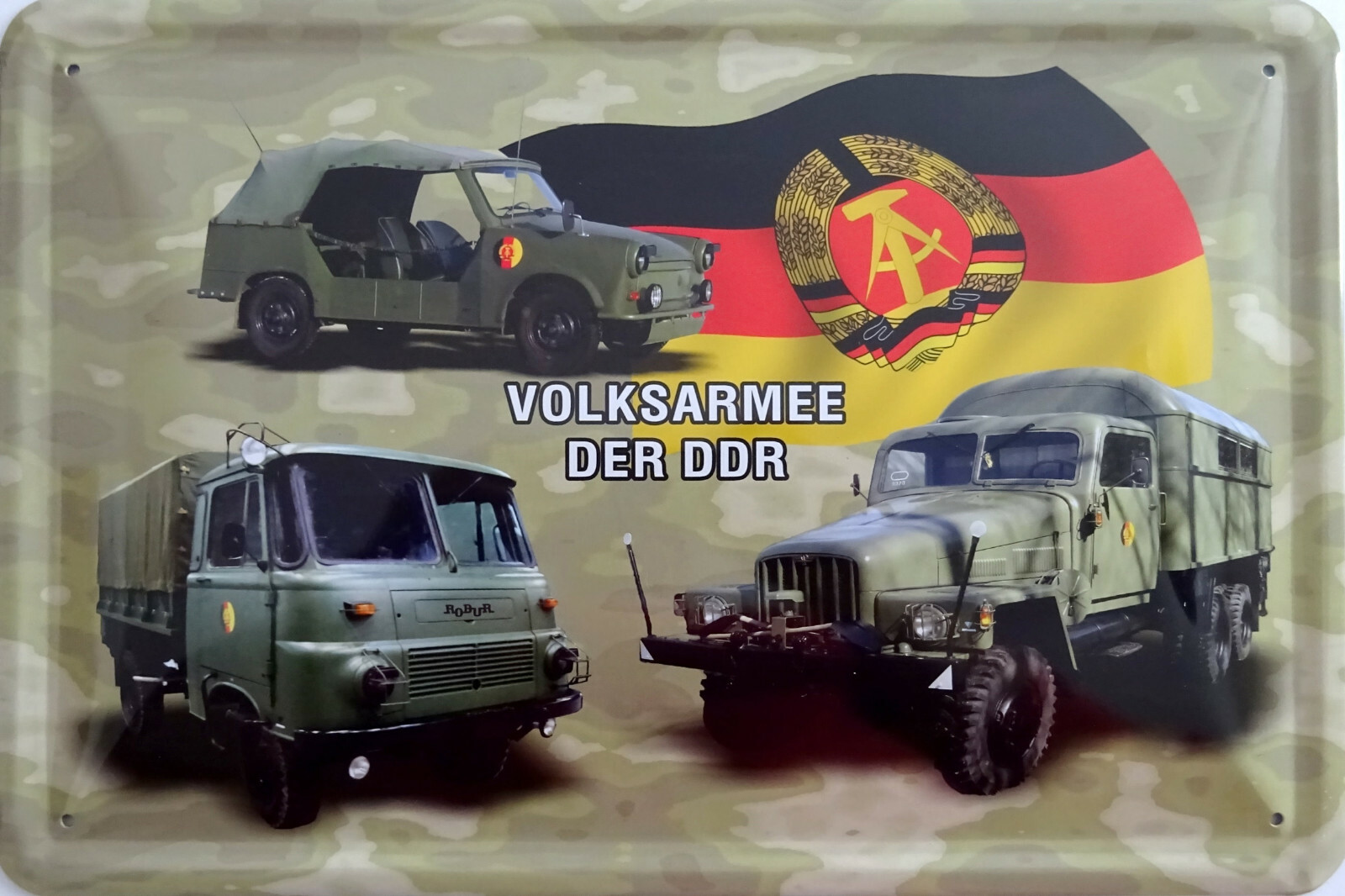 DDR Blechschilder Schilder 20x30cm Deko Werkstatt Trabi Auto ...