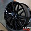 20" Wheels For Audi A4 A6 A5 A8 Q5 Tiguan Black Rims Set Four 20x9 ...