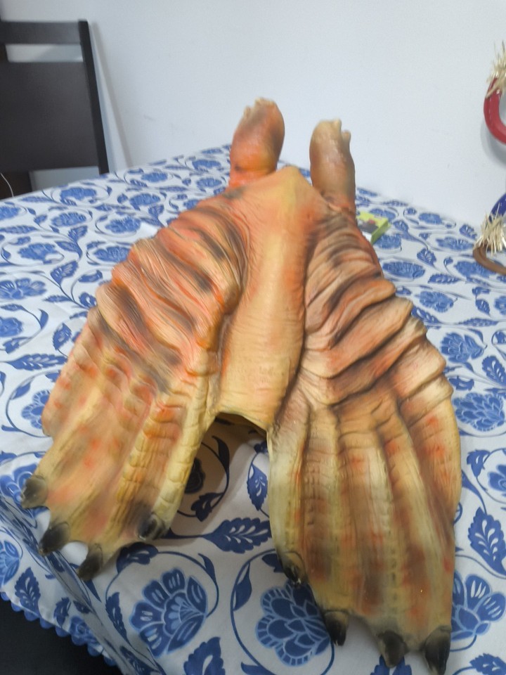 Vintage Star Wars Jar Jar Binks Mask Halloween Cosplay Costume PVC ...