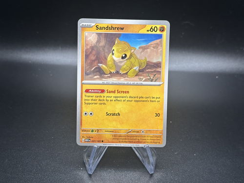 Sandshrew - 027/165 Scarlet & Violet 151 - Pokémon TCG | eBay