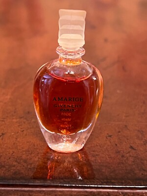 Vintage Givenchy Amariage Parfum Fragrance 4ml 1/8 oz Original Old ...