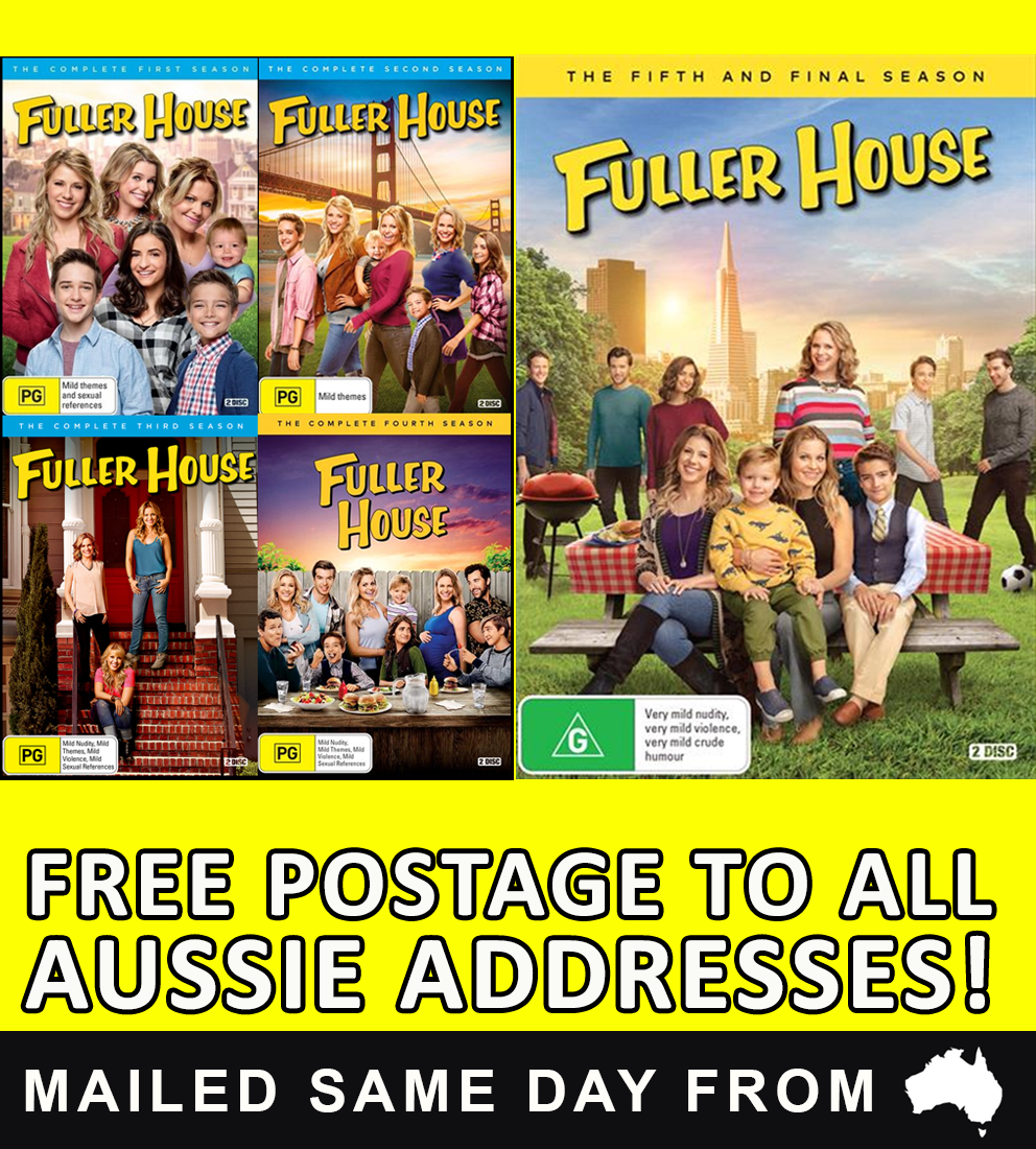 FULLER HOUSE complete season series 1-5 1 2 3 4 5 DVD SET SEALED FULL ...