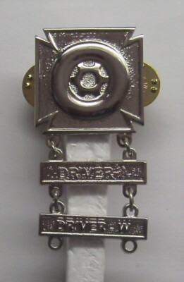 Army Qualification Driver & Mechanic Badge w/ DRIVER-A-W BAR Shiny ...