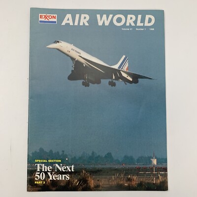 Exxon Air World Airplanes Airlines Planes Volume 41 Number 1 1989 | eBay