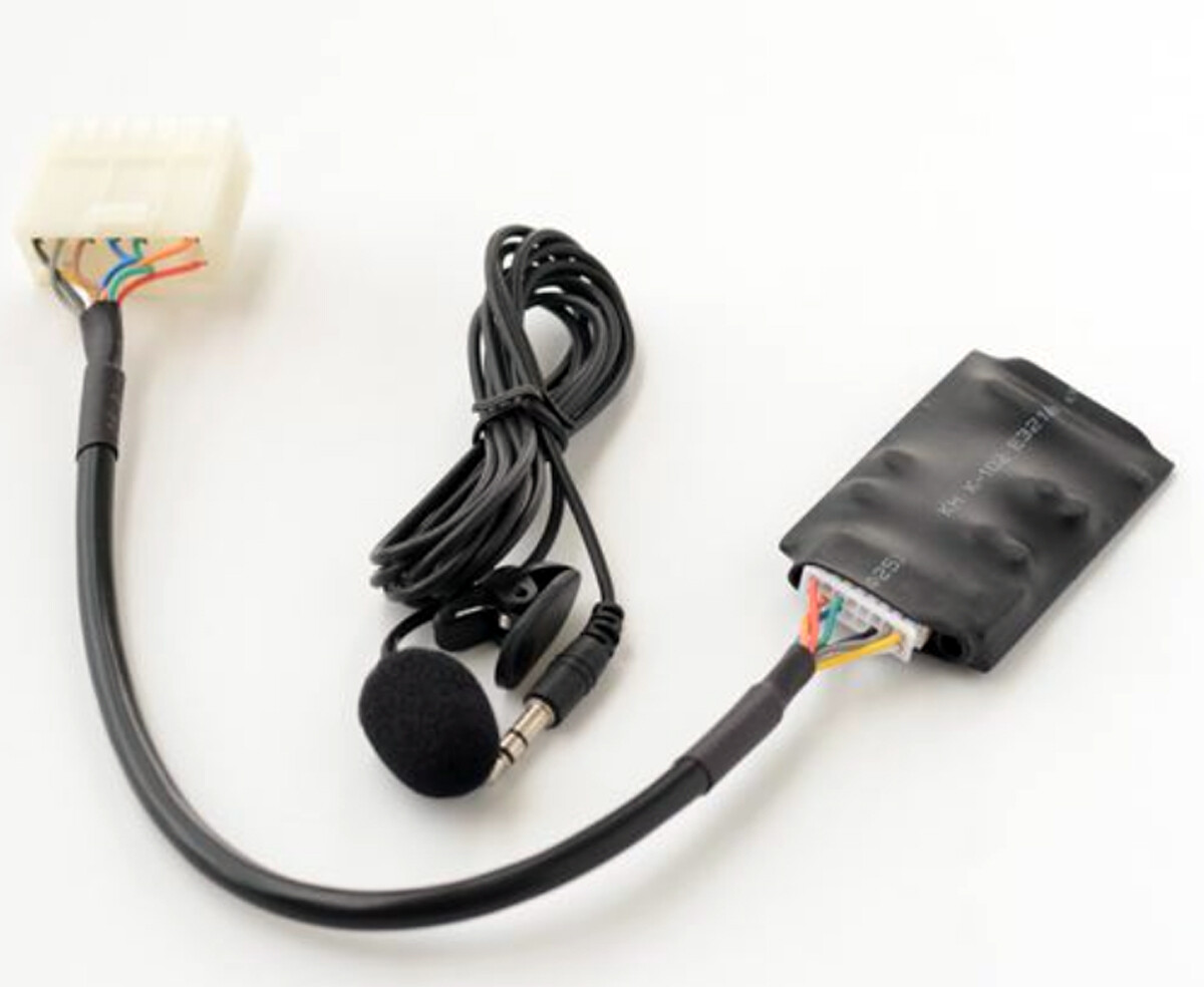 Car Bluetooth MIC Adapter AUX Audio Cable For Toyota 5+7 Pin Camry ...