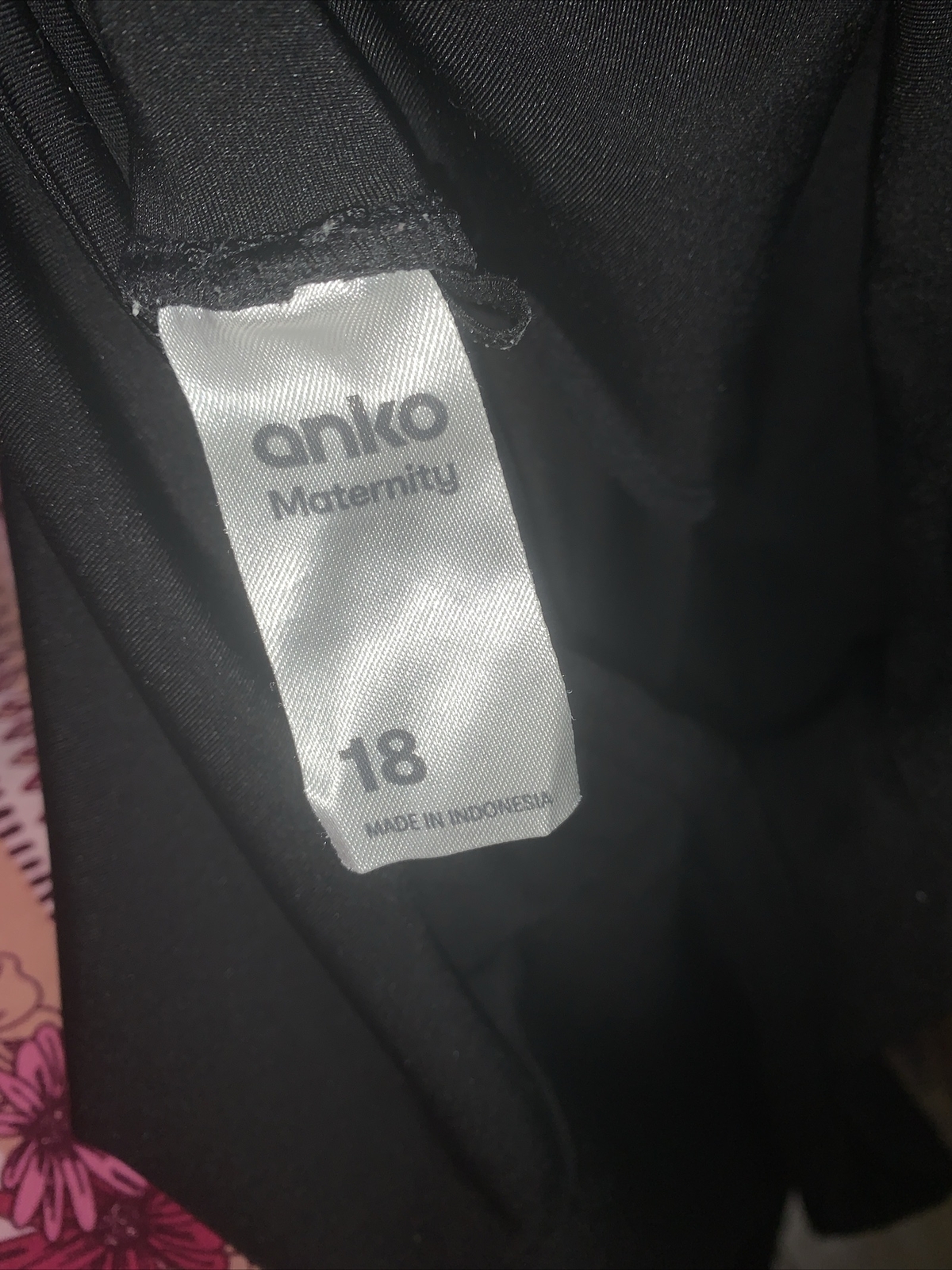 Anko Ladies Black Maternity Leggings Active Wear Pants Size 18 | eBay