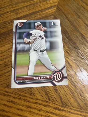 2022 1st Bowman Draft #BD-141 Jake Bennett - Washington Nationals | eBay