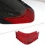 Red Carbon Fiber Rear Window Lower Trim Cover For Corvette C8 Coupe ...