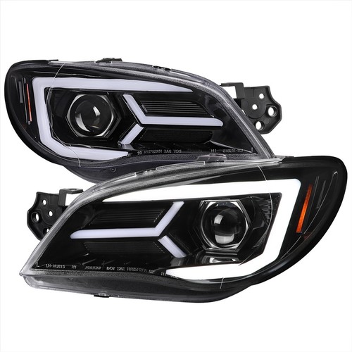 Fits 06-07 Subaru Impreza WRX STI Projector Headlights w/LED C ...