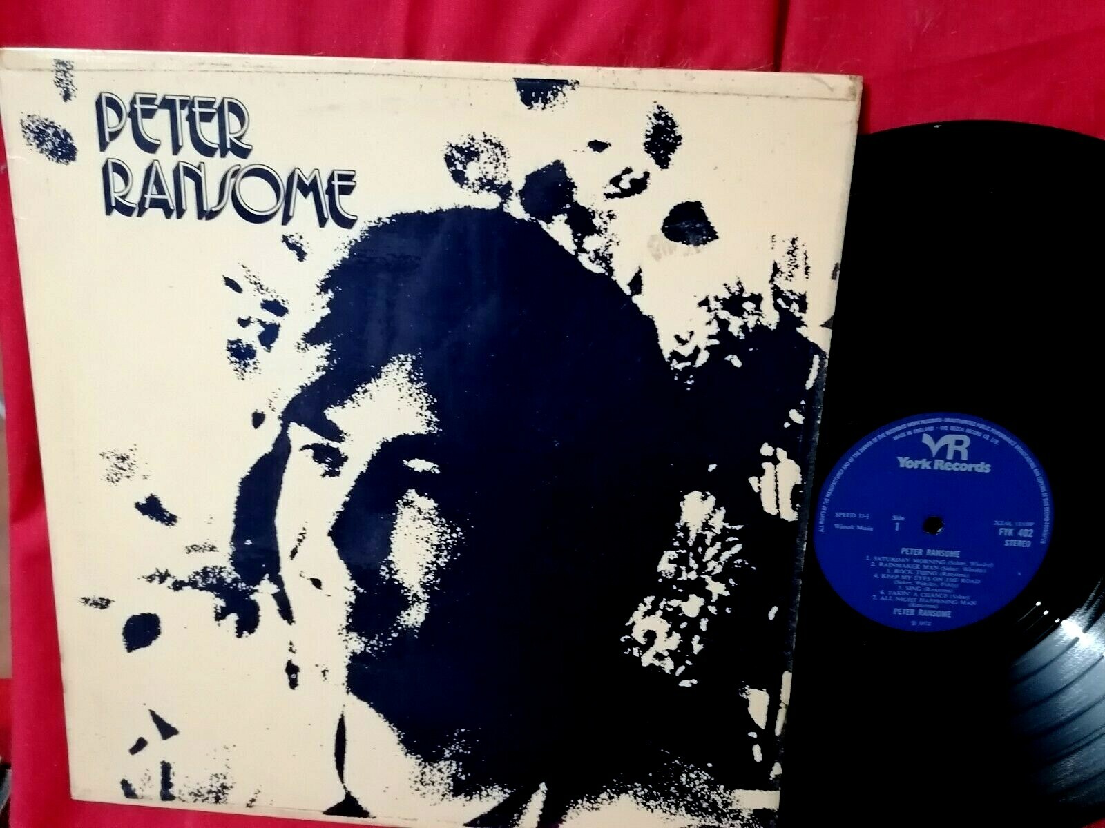 Peter Ransome Same LP 1972 UK Mint- First Pressing | eBay Australia