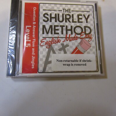 Shurley Method English Made Easy Level 5 Educational Software CD ...