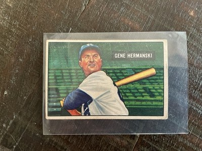 1951 Bowman - Gene Hermanski #55 | eBay