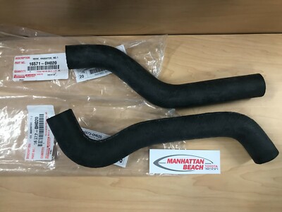 02-06 TOYOTA CAMRY SOLARA 2.4L UPPER & LOWER RADIATOR HOSE SET GENUINE ...