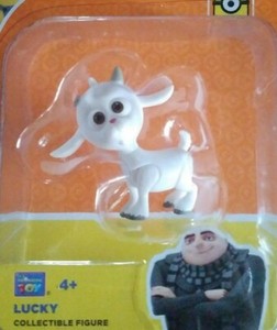 Super Rare! Despicable ME 3 LUCKY The Goat Toy Poseable Figure Thinkway ...
