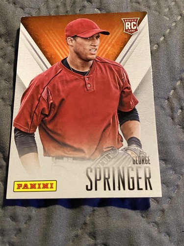 2014 Panini Father's Day - George Springer #32 Thick Stock (RC) for ...