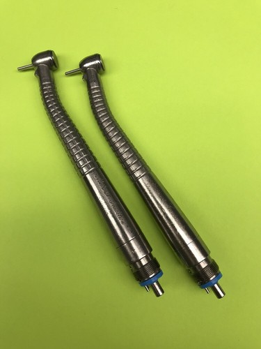 Dental Handpiece / 2 MIDWEST TRADITION PUSH BUTTON HIGH SPEED HP Fiber ...