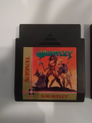 NES Gauntlet (Nintendo Entertainment System 1987) Tengen Cart. Tested ...