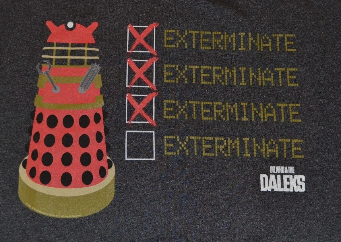 Doctor Who Dalek Exterminate Wallpaper