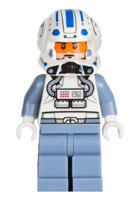 Lego Star Clone Wars CAPTAIN JAG Minifigure Pilot minifig 8088 | eBay