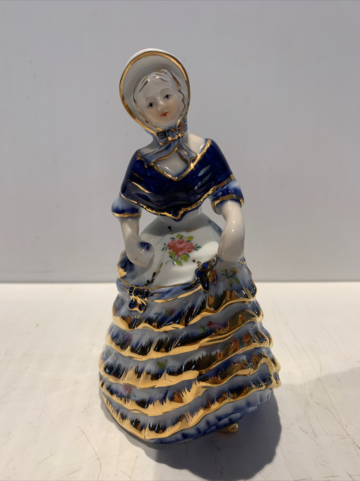 Vintage Limoges Victorian Porcelain Lady Figurines | eBay