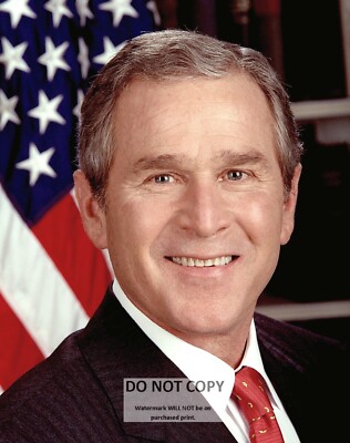 PRESIDENT GEORGE W. BUSH OFFICIAL PORTRAIT - 8X10 PHOTO (EP-464) | eBay