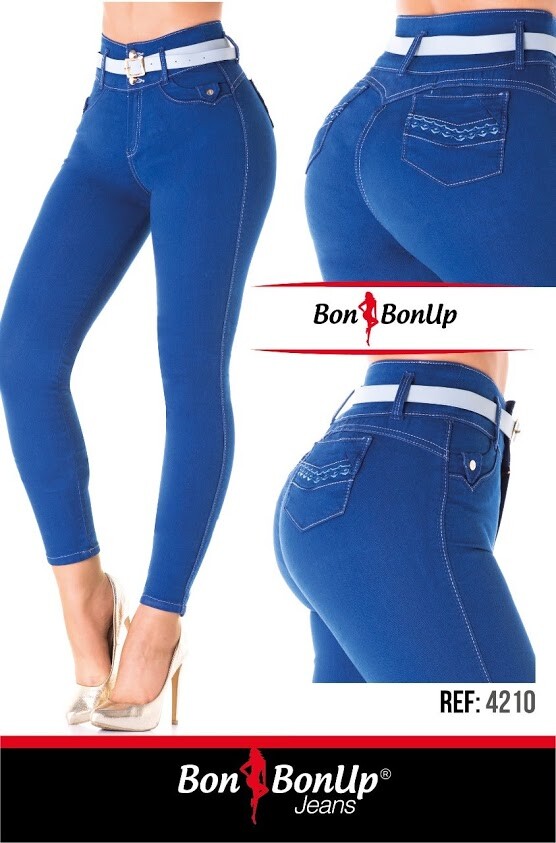 4210 Bon Bon Up Jeans Levanta cola jeans colombianos butt lifter ...