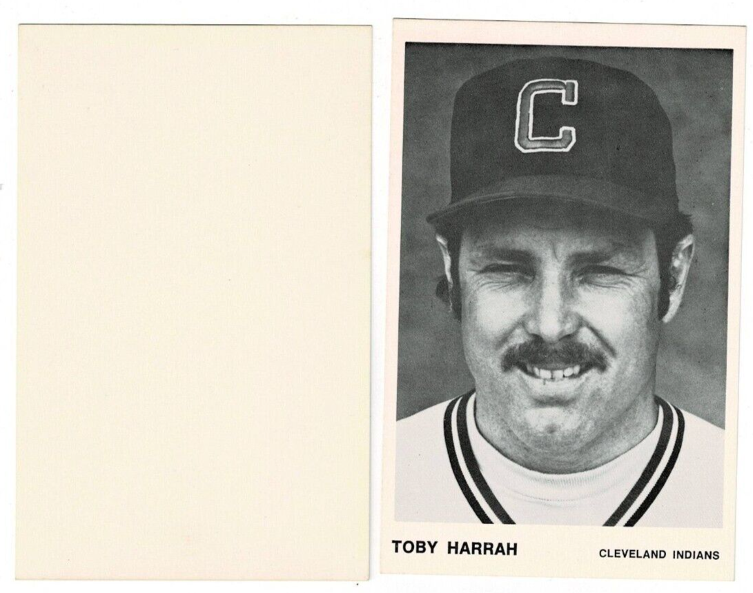 1978 Toby Harrah Cleveland Indians Team Issued Postcard | eBay