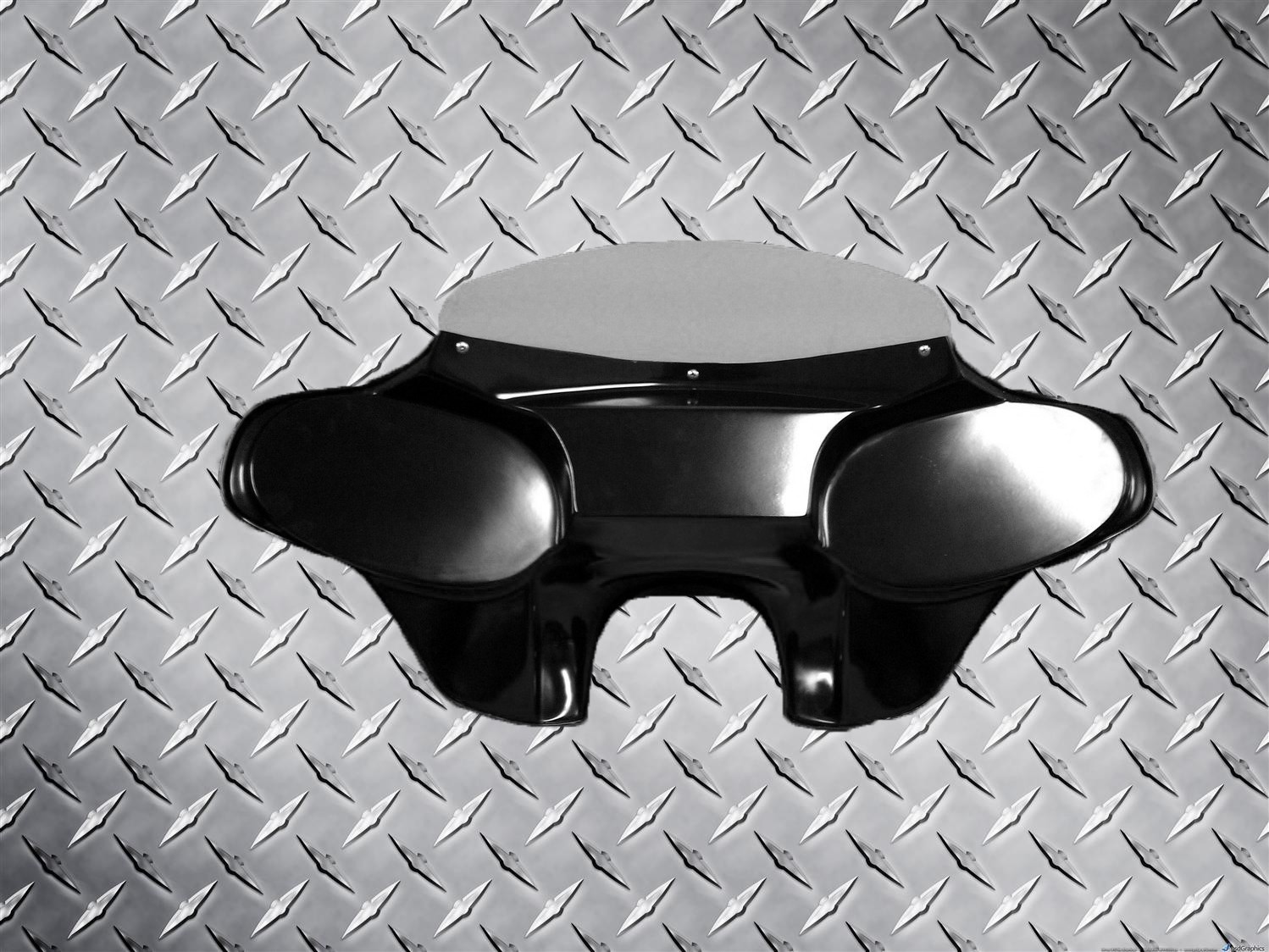 99-04 Kawasaki Vulcan 1500 Nomad Motorcycle Headlight Batwing Fairing ...