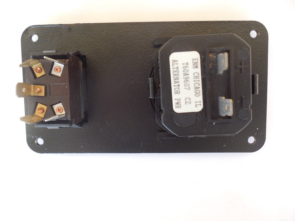 GENERATOR START&STOP SWITCH WITH ANALOG HOURS METER | eBay