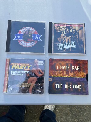 CONFEDERATE railroad cd lot country music notorious party pack hits ...