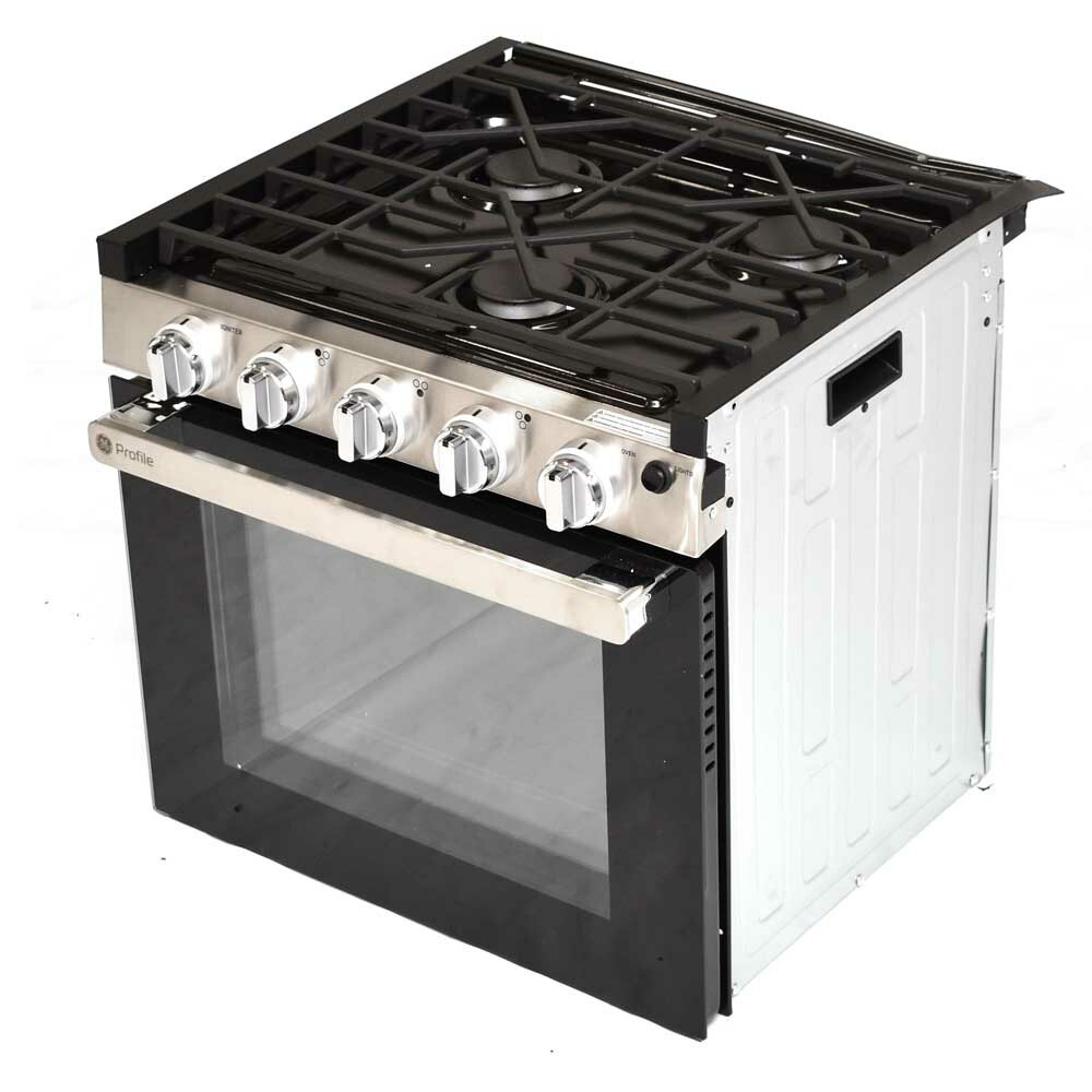 GE Profile RV Drop-In Gas Range 21 Inch 8,000 BTU PLD621RT1SS | eBay