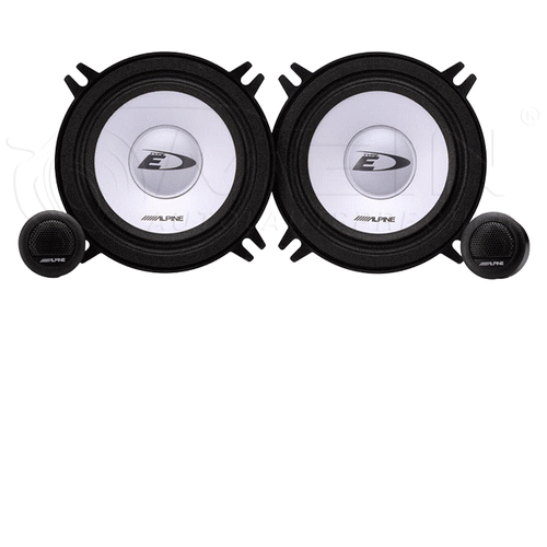 ALPINE SPEAKERS for BMW Z3 Roadster 1996-2003 front door 2-way 250W 130 ...