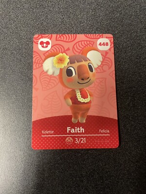 Animal Crossing amiibo Series 5 448 Faith | eBay