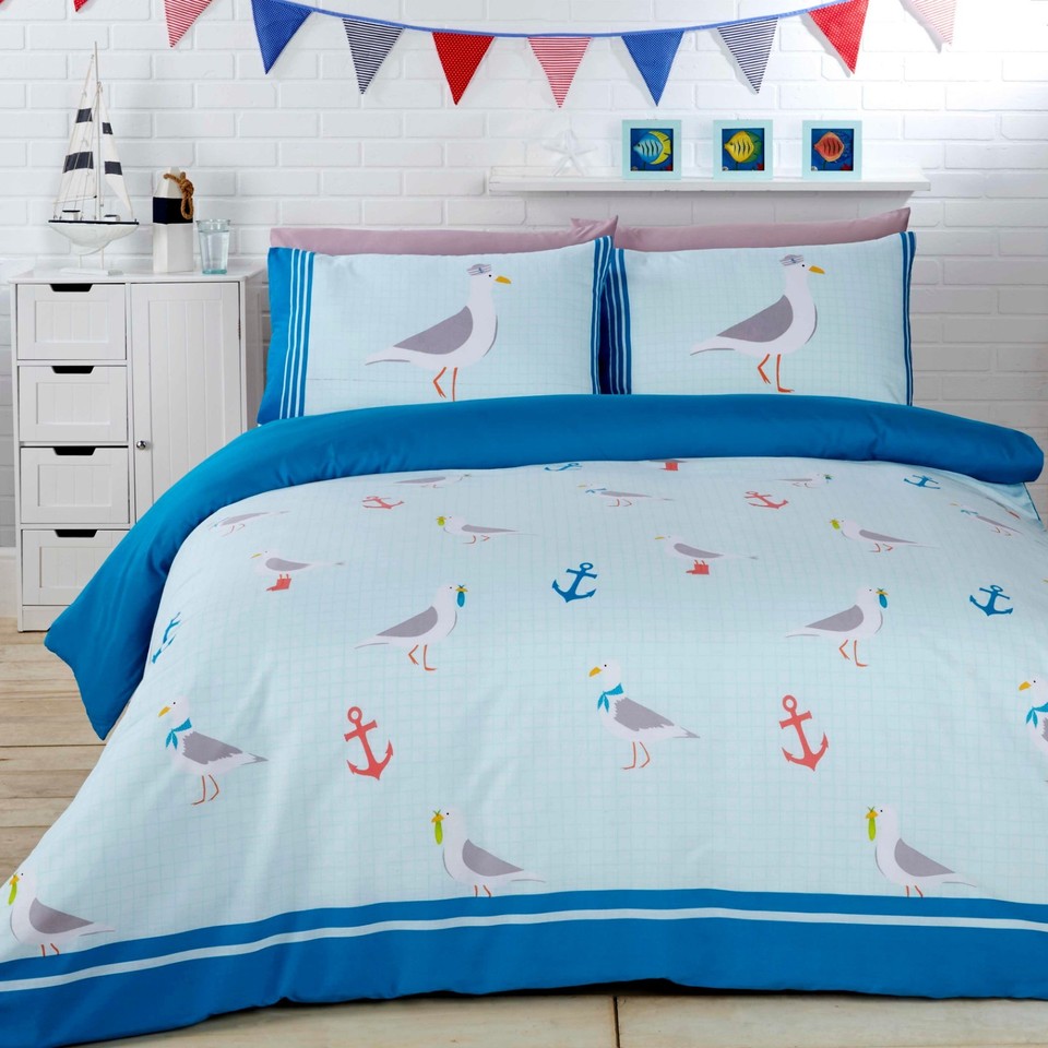 Kids Duvet Quilt Cover Set Children Bedding Single Double Boys Girls 50 ...