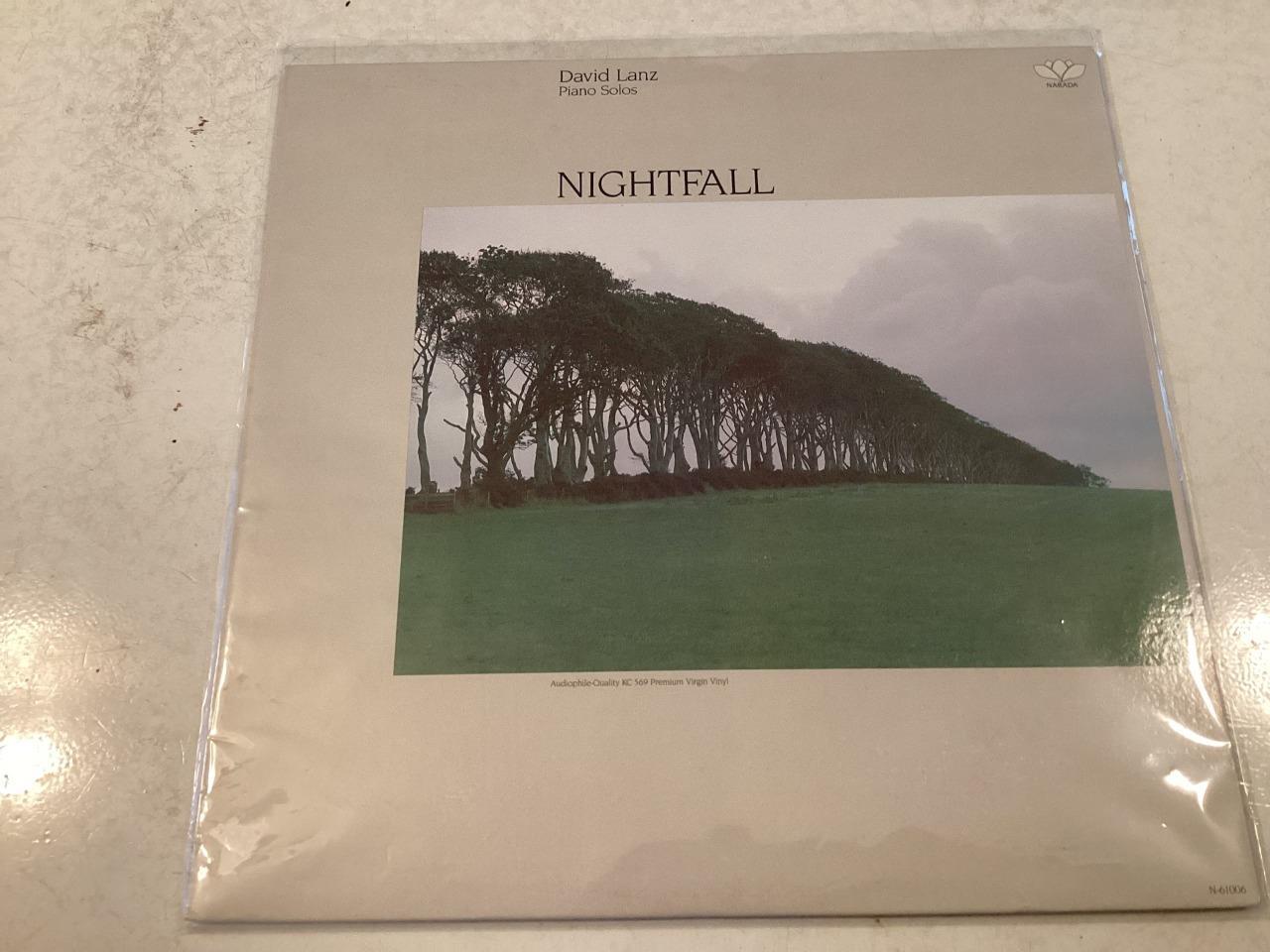 VINYL LP RECORD 1985 NIGHTFALL DAVID LANZ PIANO SOLOS ORIGINAL SLEEVE ...