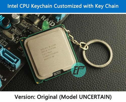 Intel CPU Keychain Customized with Key Chain Creative LGA 775 Adornment ...