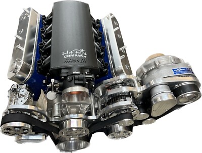 LS CHEVY 6.0L 6.2L 700-1000hp Procharger CRATE ENGINE turnkey ls9 LSX ...