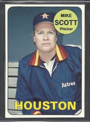 1990 Baseball Cards Magazine Card - #BC7 - Mike Scott - Houston Astros ...