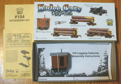 Kadee HO #104 Industrial & Lodding Caboose (Kit form) | eBay