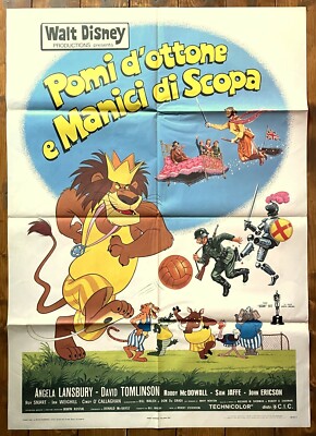 MANIFESTO POSTER AFFICHE CINEMA POMI D'OTTONE E MANICI DI SCOPA WALT ...