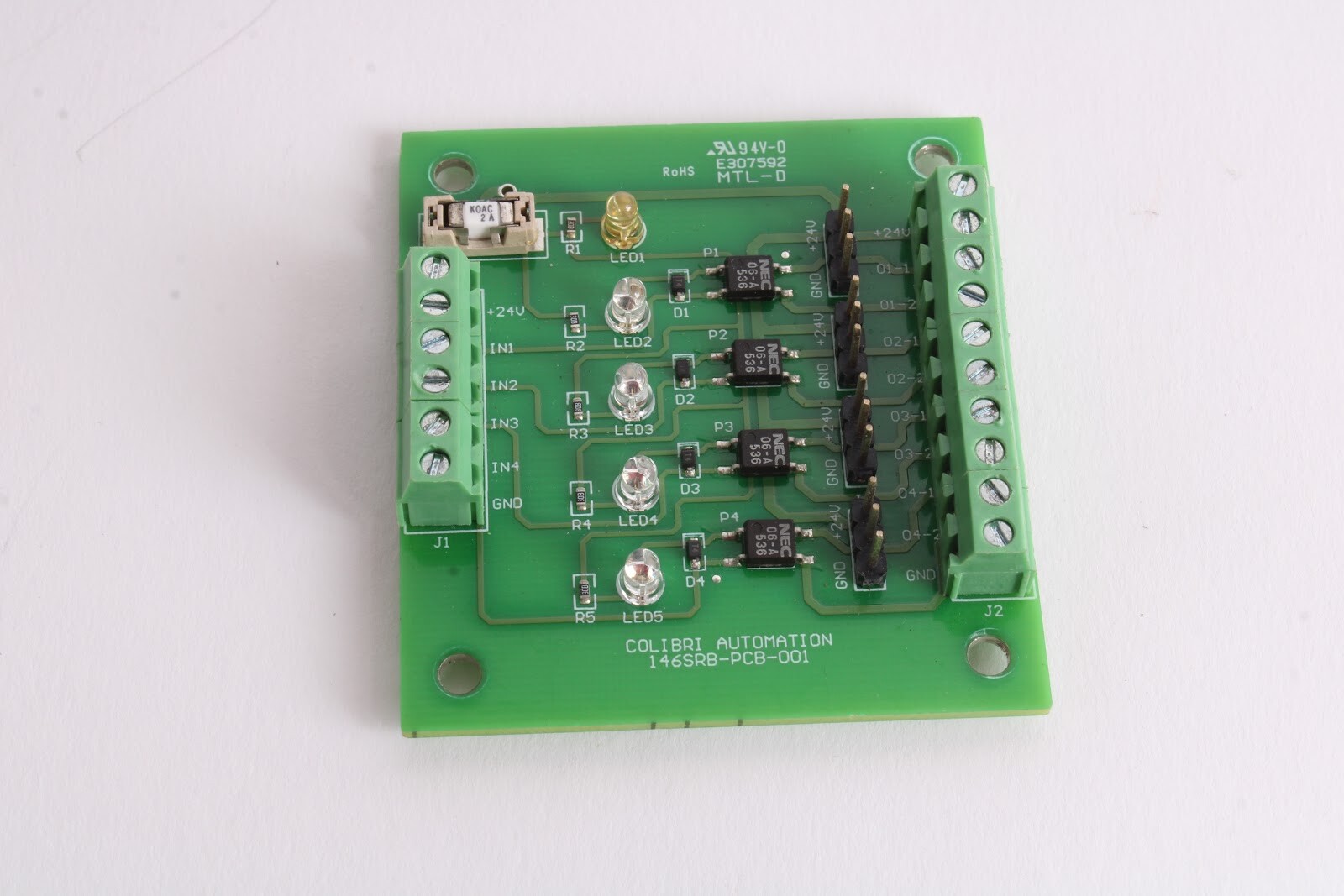 Colibri Automation SRB0004 Board SRB-001-140448 | eBay
