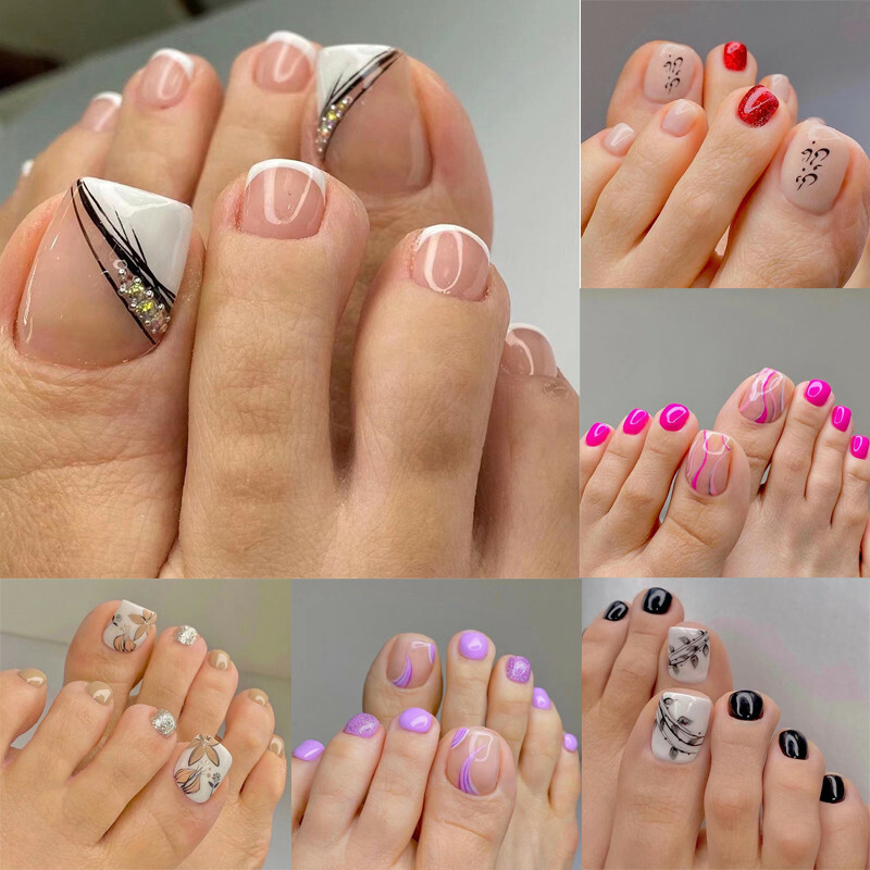 Toe Nail Designs With Gems