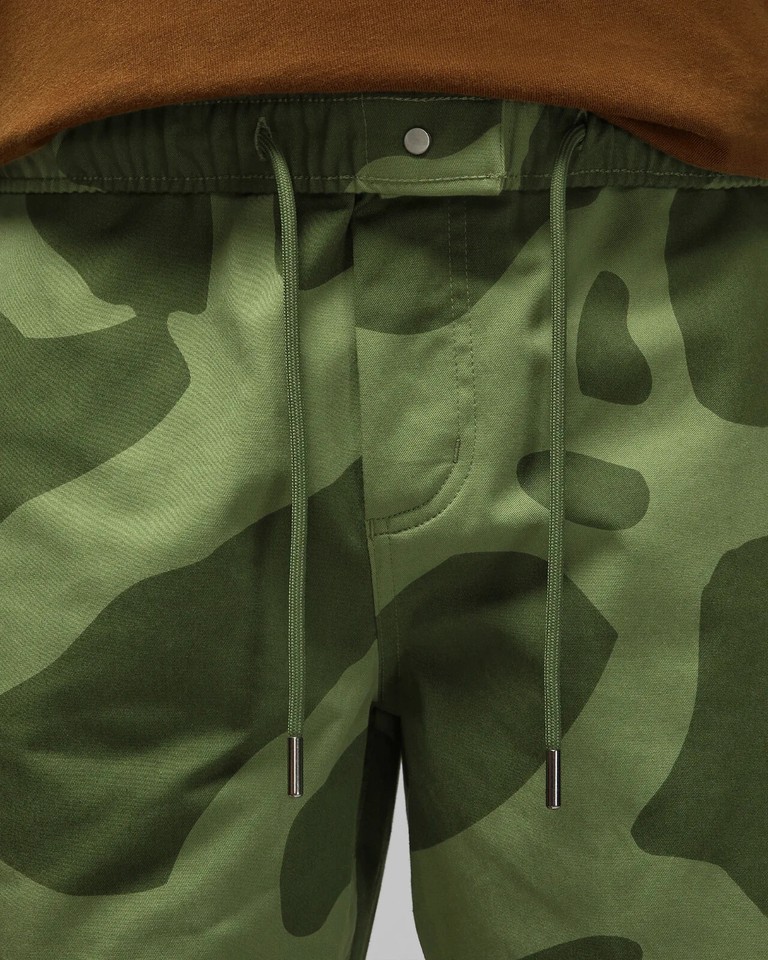 Jordan XL Men's Cargo Pants Green Camo Nike Baggy Stretch Lifestyle ...
