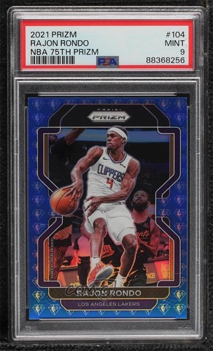 2021-22 Panini Prizm - Rajon Rondo #104 Nba 75th Anniversary Prizm for ...